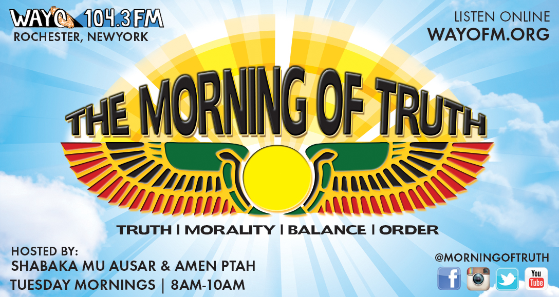 The Morning of Truth | WAYO 104.3FM Rochester, NY | Way out, right here.